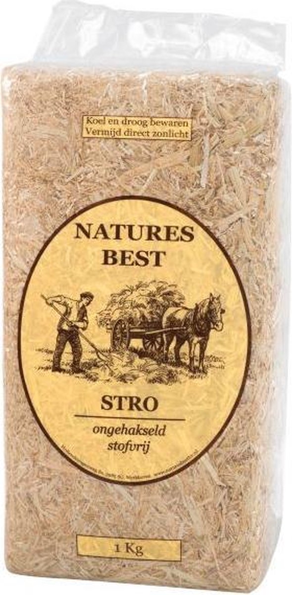 Natures Best Stro Bodembedekking - 1 KG (9 stuks) | bol.com