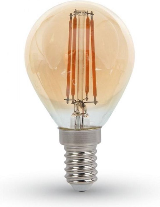 4W E14 Filament Bulb (P45) - Super warm wit - (2200K) | bol.com