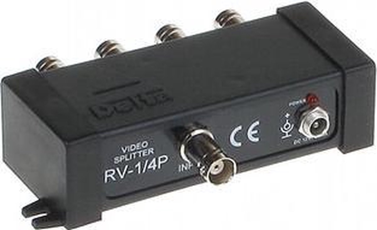 BNC splitter / multiplexer 4 kanalen (1 ingang 4 uitgang) | bol.com