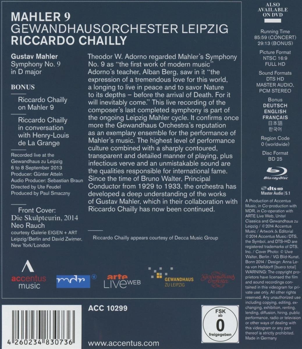 Mahler Symphony No 9 Chailly, Riccardo Chailly | Muziek | bol.com