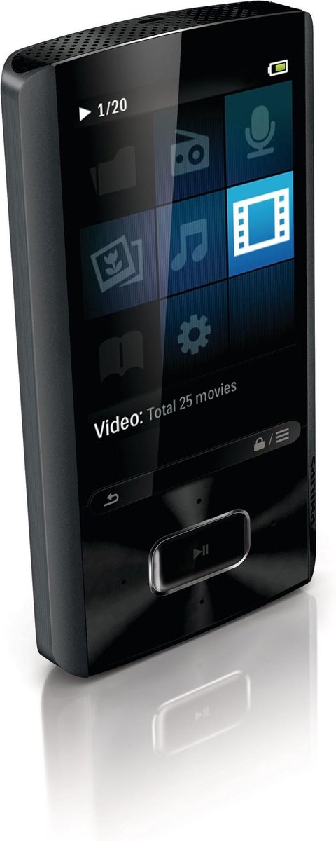 Philips GoGear Ariaz - MP4-speler - 8 GB - Zwart | bol.com