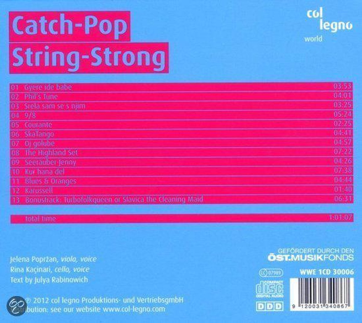Catch-Pop String-Strong, Rina Kacinari (Catch-Pop String-Strong) | CD ...