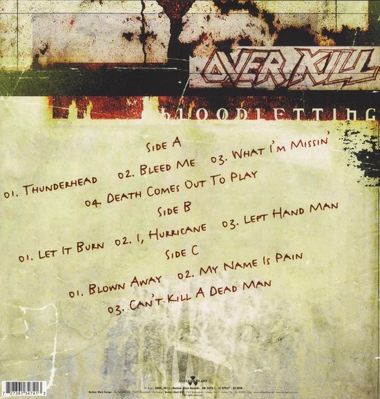 Bloodletting, Overkill | LP (album) | Muziek | bol.com