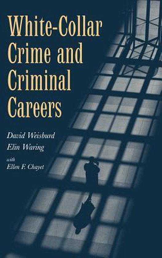Cambridge Studies in Criminology- White-Collar Crime and Criminal ...