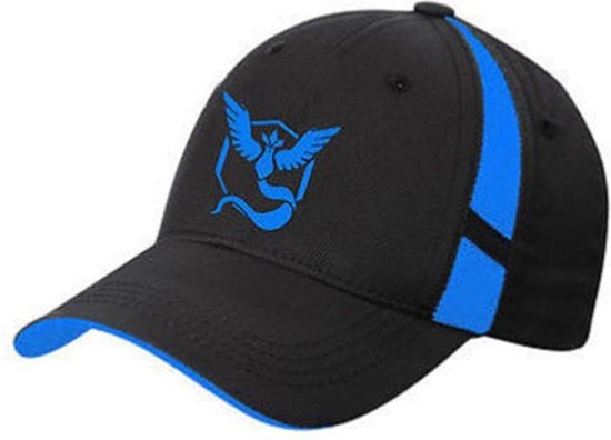 Pokemon go Cap team blauw Gedrukt | bol.com