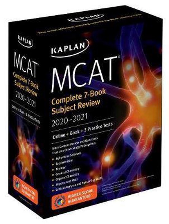 MCAT Complete 7-Book Subject Review 2020-2021 | 9781506248868 | Kaplan ...