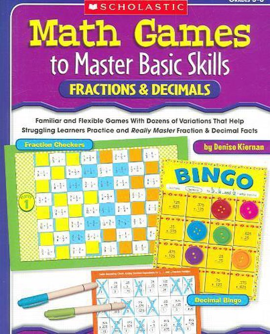 Math Games to Master Basic Skills: Fractions and Decimals ...
