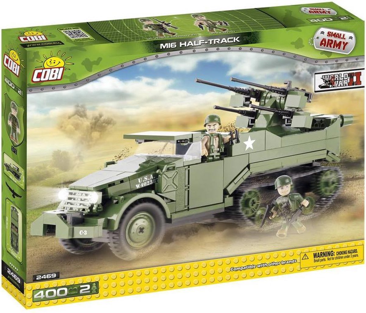 bol.com | Cobi - Small Army - WW2 M16 Half Track (2469)