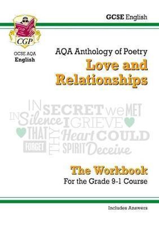 GCSE English Literature AQA Poetry Workbook: Love & Relationships ...
