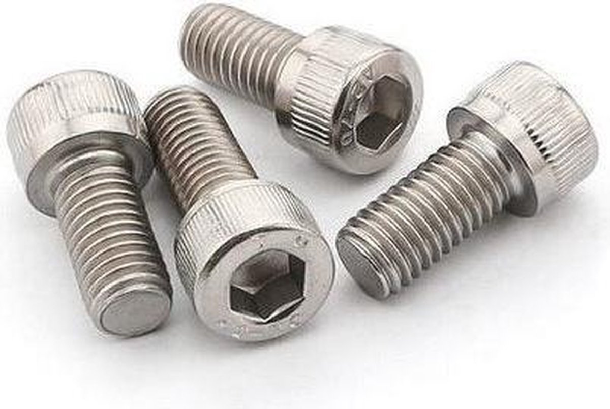 Qtcycletech Qt cycle tech inbusbout m5x12 rvs 50 stuks blister 0903150 ...