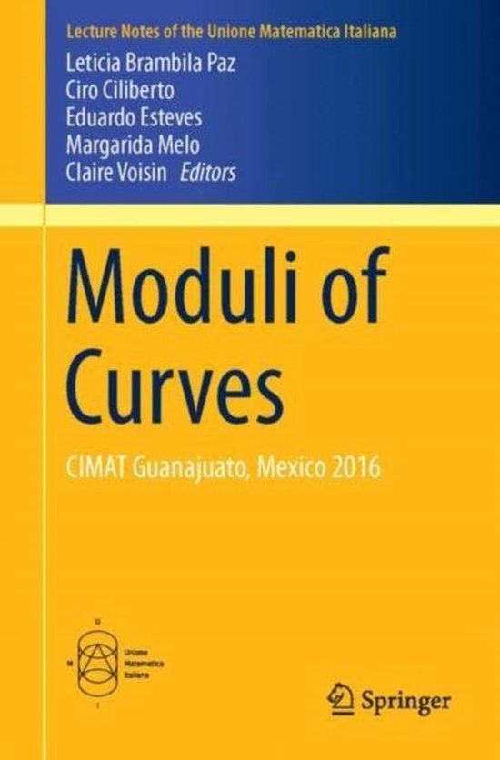 Moduli of Curves | 9783319594859 | Boeken | bol.com