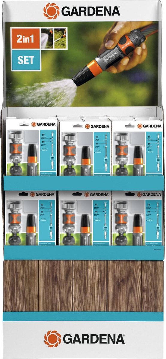 Gardena startset display 50 stuks | bol.com