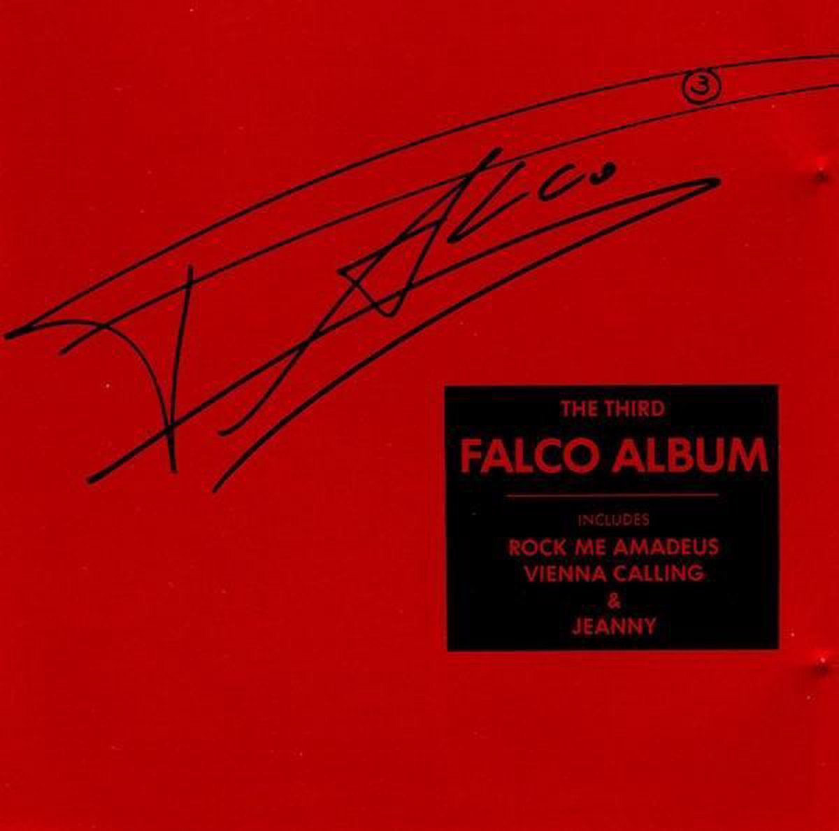 Falco 3 - Incl. Hits; Jeanny, Rock Me Amadeus, Vienna Calling - 1985 CD ...