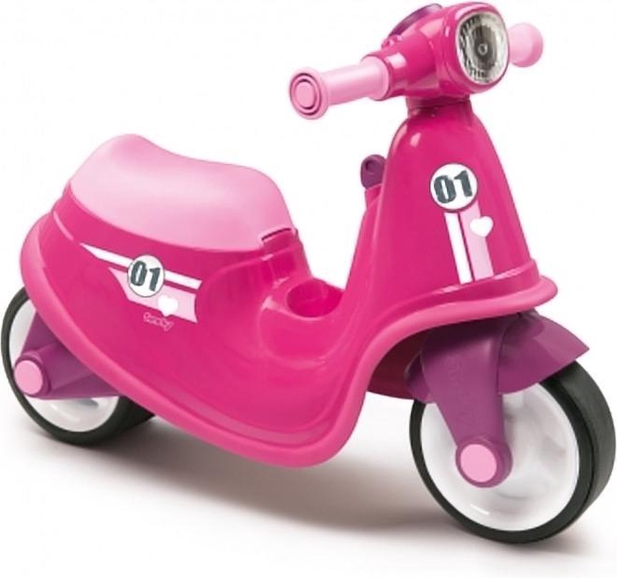 loopscooter kinderen - loop scooter - loopfiets - smoby roze scooter ...