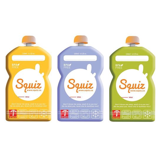 bol.com | Squiz hervulbare knijpzakjes