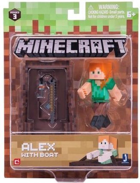 MINECRAFT Alex Fishing Pack - Speelfiguur | bol.com
