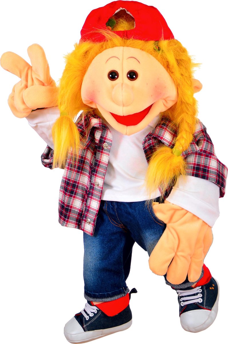 Living Puppets Handpop Katie Kickflip - 65 cm | bol