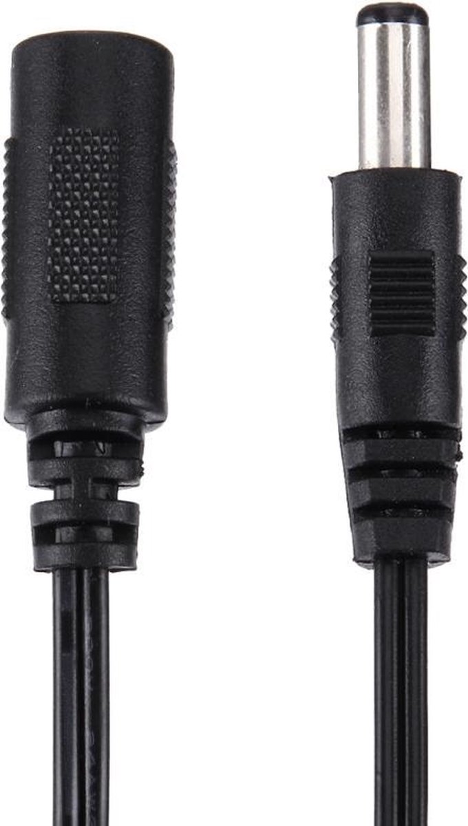 5.5 x 2.1mm DC Female to 5.5 x 2.5mm DC Male Power Connector Kabel voor ...