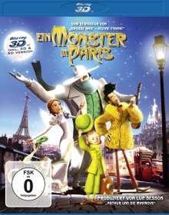 Un Monstre A Paris (2011) (Blu-ray) | Dvd's | bol