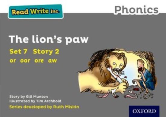 Read Write Inc. Phonics: Grey Set 7 Storybook 2 The Lion's Paw ...