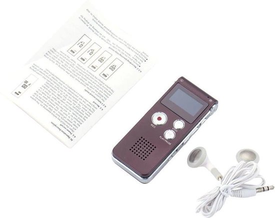 Premium Digitale - Premium Voice Recorder - Multifunctionele Voice ...