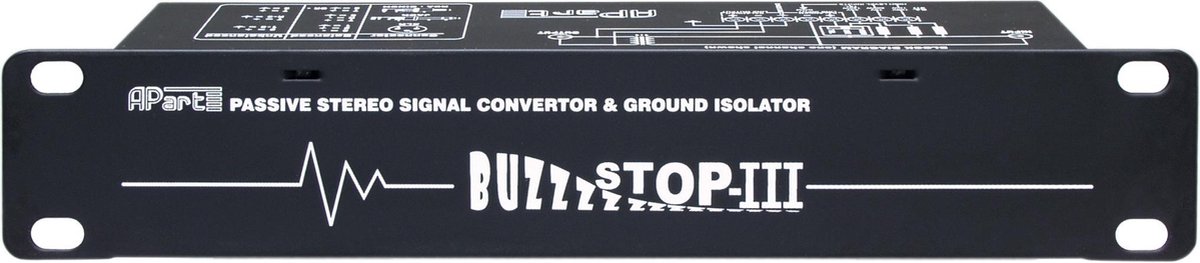 APart BUZZSTOP-MKIII Convertisseur audio Zwart | bol.com
