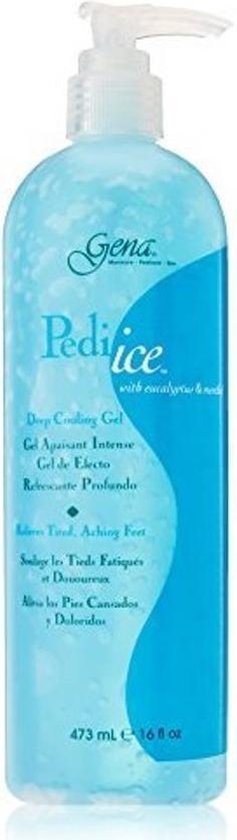 Gena Pedi Ice Deep Cooling Gel 473 ml soin rafraîchissant des pieds ...