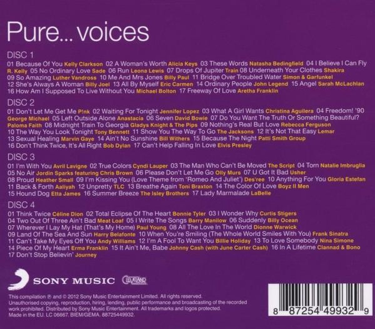 Pure... Voices, various artists | CD (album) | Muziek | bol.com
