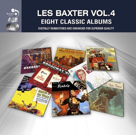 8 Classic Albums Vol.4, Les Baxter | CD (album) | Muziek | bol
