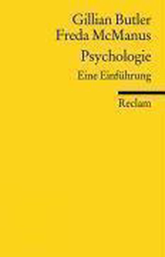 Psychologie, Gillian Butler | 9783150182574 | Boeken | bol