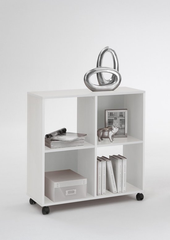 Sprint Opbergrek op wieltjes - wit | bol.com