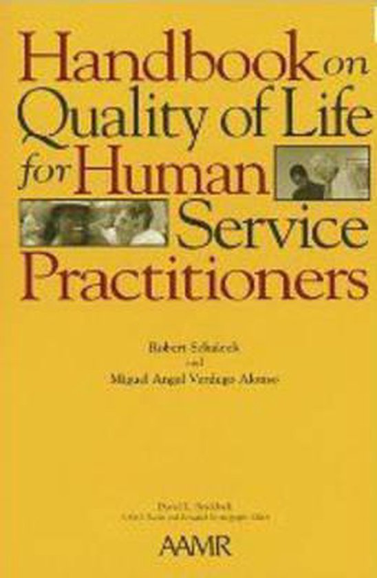Handbook on Quality of Life for Human Service Practitioners ...