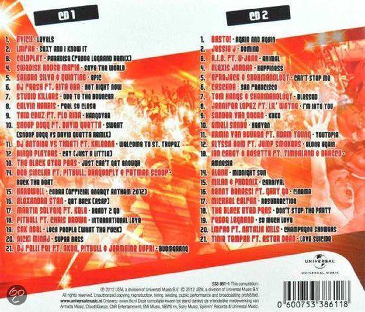 Party Rock - Anthems 2012, various artists | CD (album) | Muziek | bol