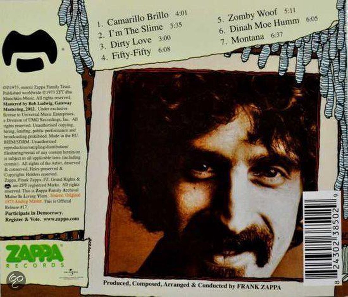 Overnite Sensation, The Mothers Frank Zappa | CD (album) | Muziek | bol.com