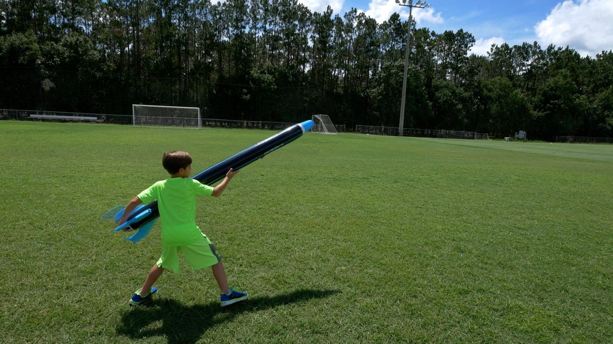 Hover Rocket Opblaasbare Werp Raket voor buiten – 180 cm ...