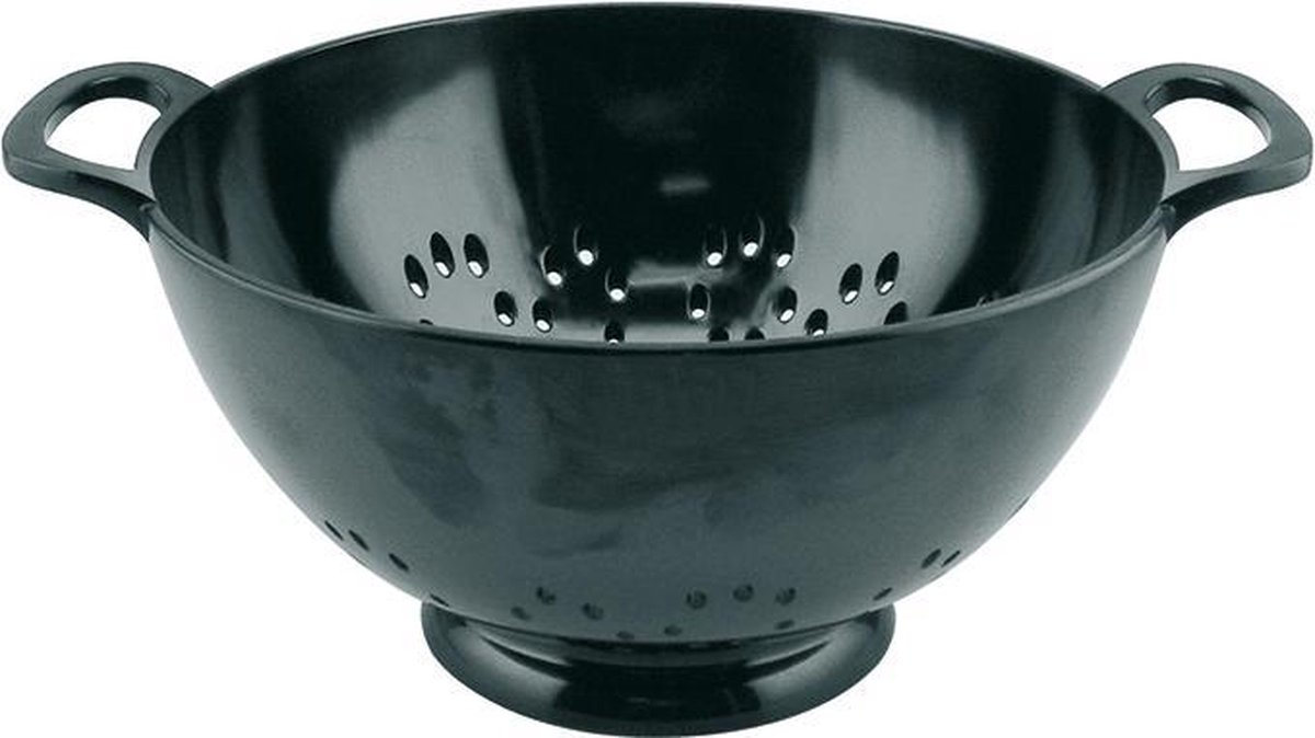Zak!Designs Classic Vergiet - Melamine - Ø 23 cm - Zwart | bol.com