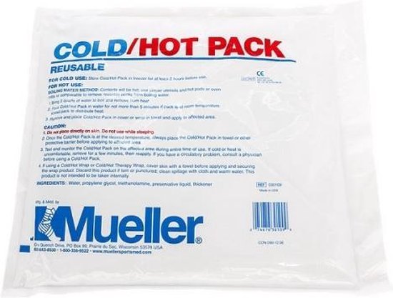 Mueller Cold/Hot Pack Therapist (30,4 x 35,5 cm) (herbruikbaar) | bol.com