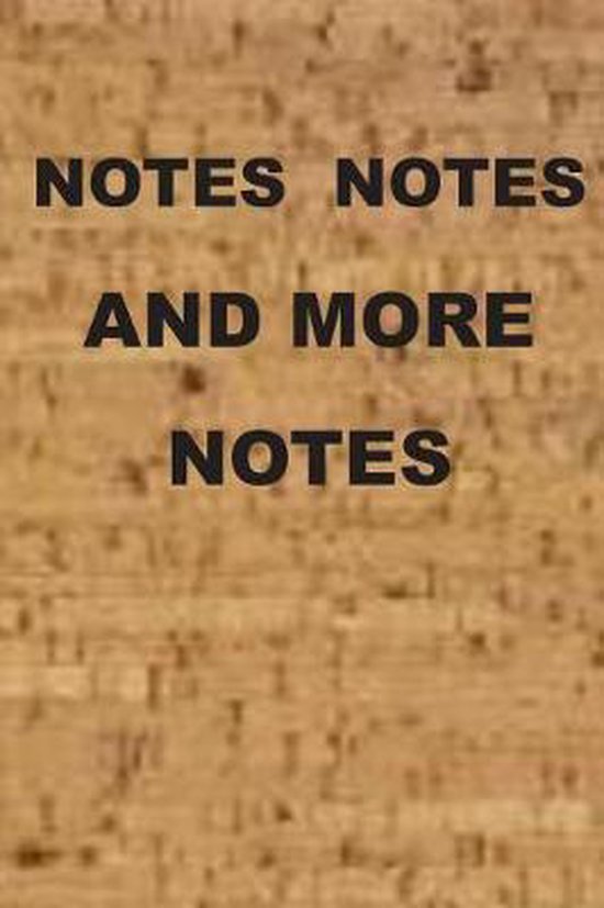 Notes Notes and More Notes | 9781093524215 | M D Harris | Boeken | bol.com