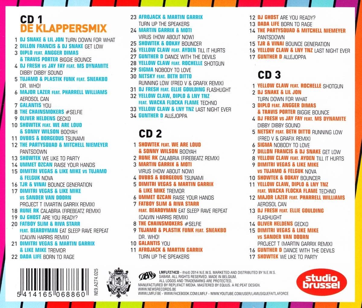 Various - Gunther Ds Klappers Van Het Jaar, various artists | CD (album ...