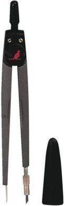 Passer Kangaro Zwart Metaal In Etui | bol.com