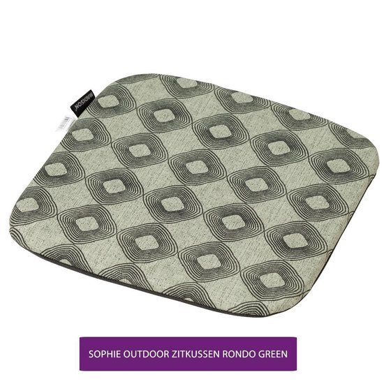 Madison zitkussen 40x40 outdoor Rondo green | bol