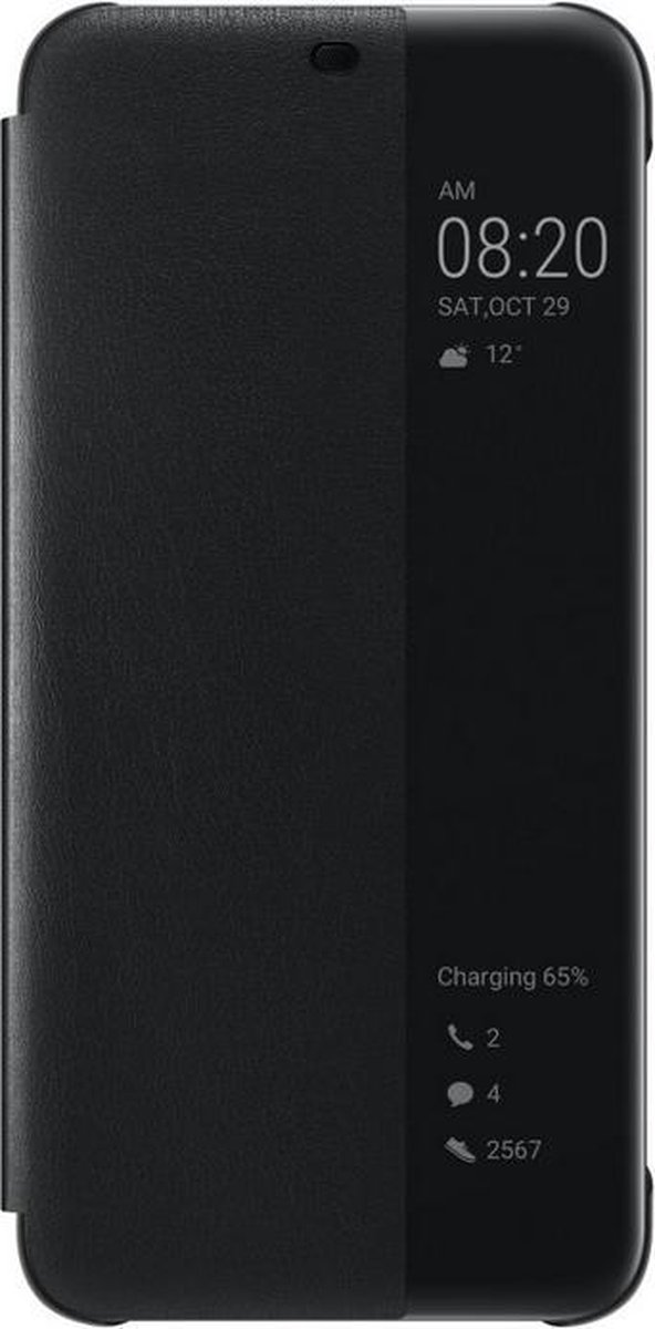 Huawei original Voir S Book Cover - Huawei Maté 20 Lite - Zwart | bol.com