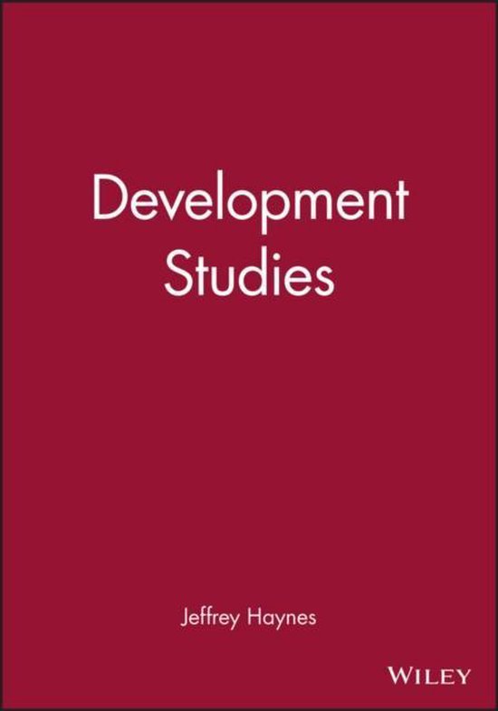 Development Studies | 9780745638485 | Jeffrey Haynes | Boeken | bol.com