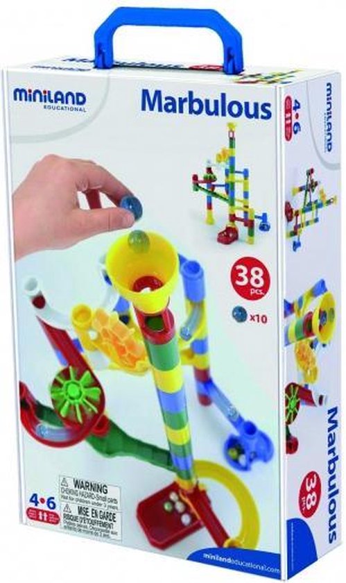 Miniland Knikkerbaan marbulous 38-delig | bol.com