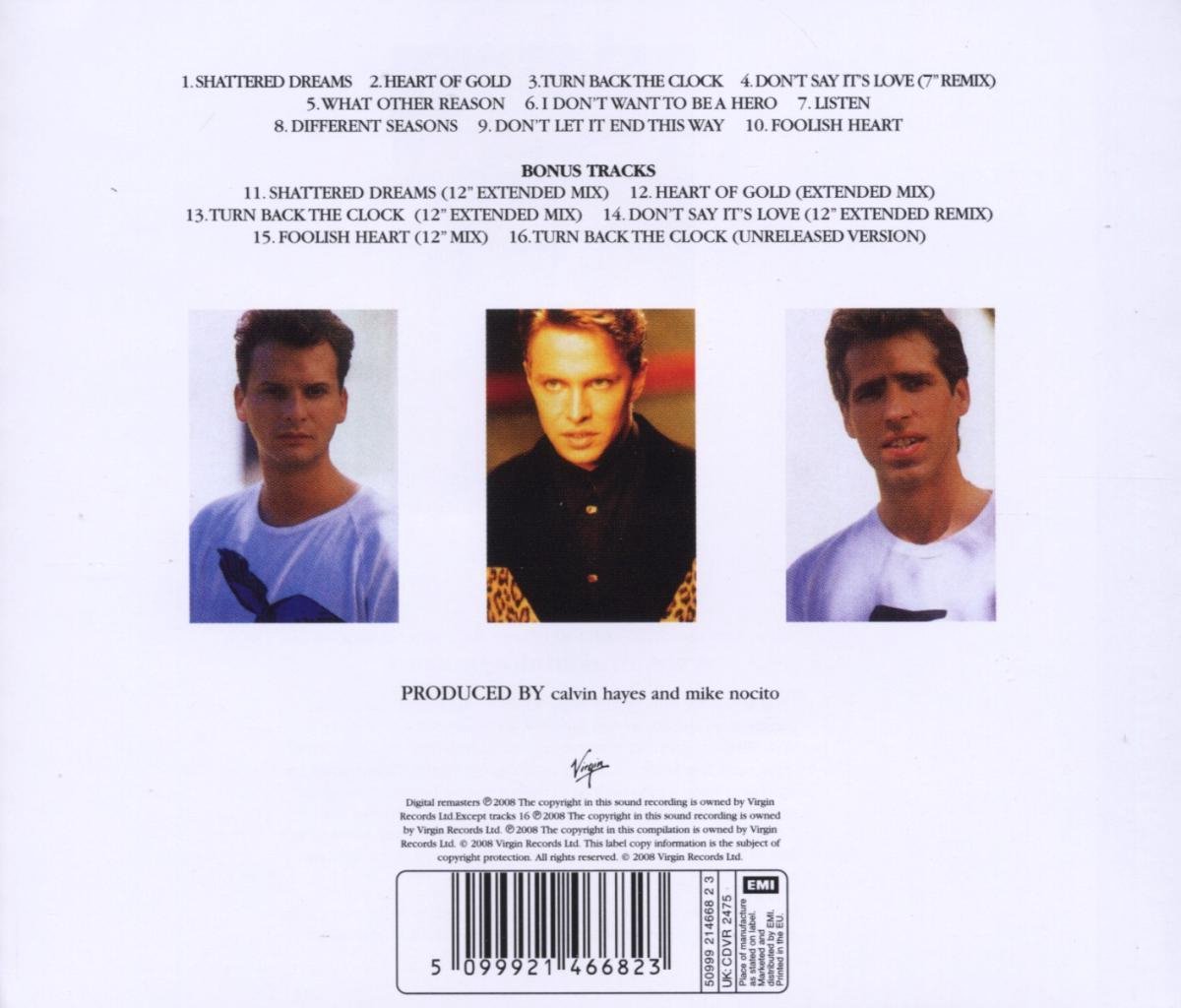 Turn Back The Clock, Johnny Hates Jazz | CD (album) | Muziek | bol.com