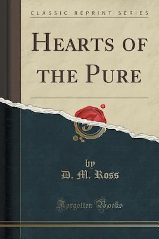 Hearts of the Pure (Classic Reprint), D. M. Ross | 9781330569917 ...