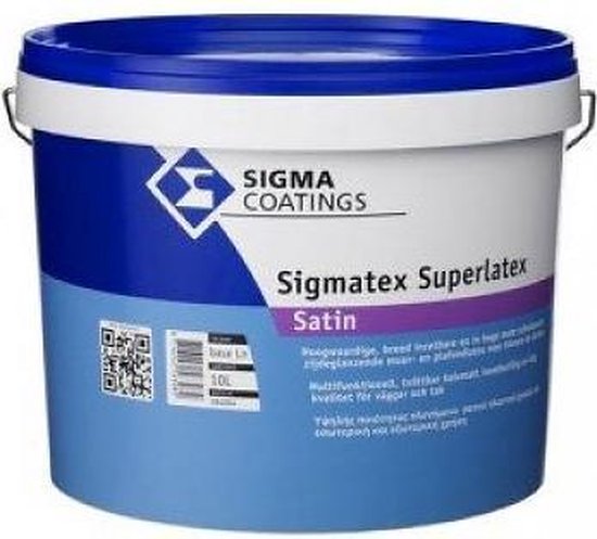 10 Ltr Sigmatex Superlatex Satin | bol.com