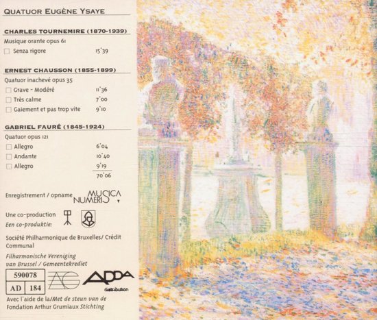 Gaggini String Quartet - Quatuors A Cordes Français (CD), Gaggini ...