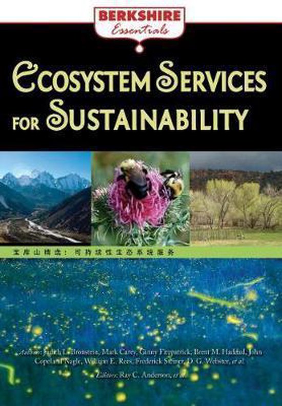 Ecosystem Services for Sustainability, Judith L. Bronstein ...