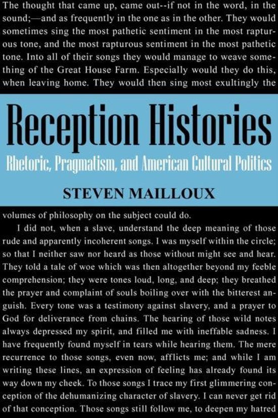 Reception Histories | 9780801485060 | Steven Mailloux | Boeken | bol.com